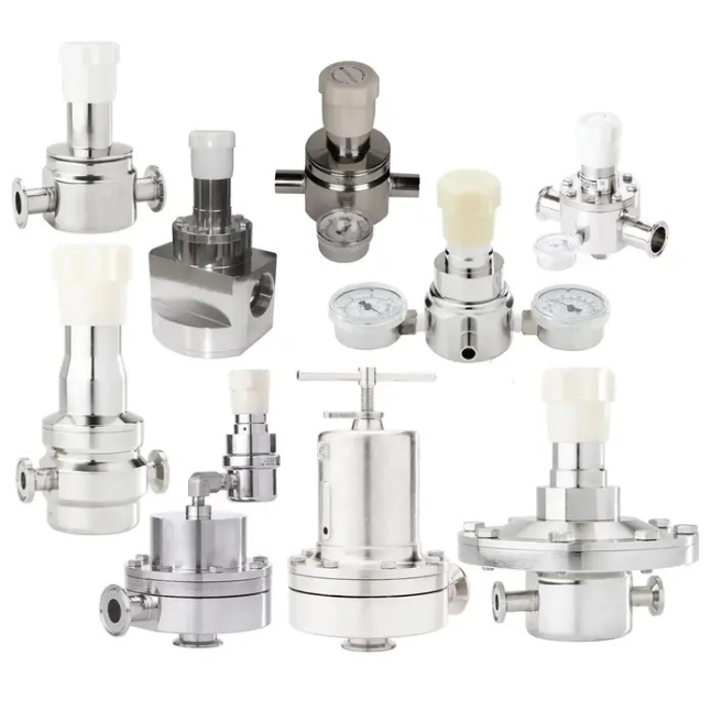 Saintary Pressure Regulators - Fluid Controls